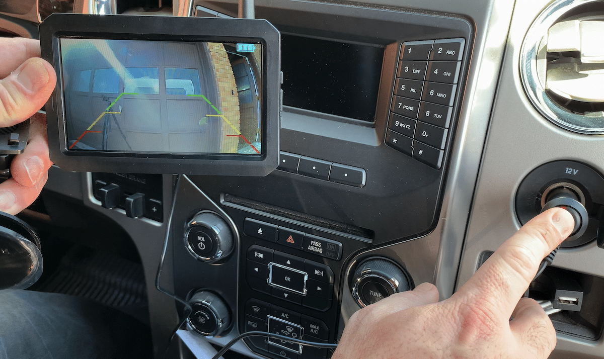 How To Install A Solar Wireless Backup Camera - Couch Potato Camping