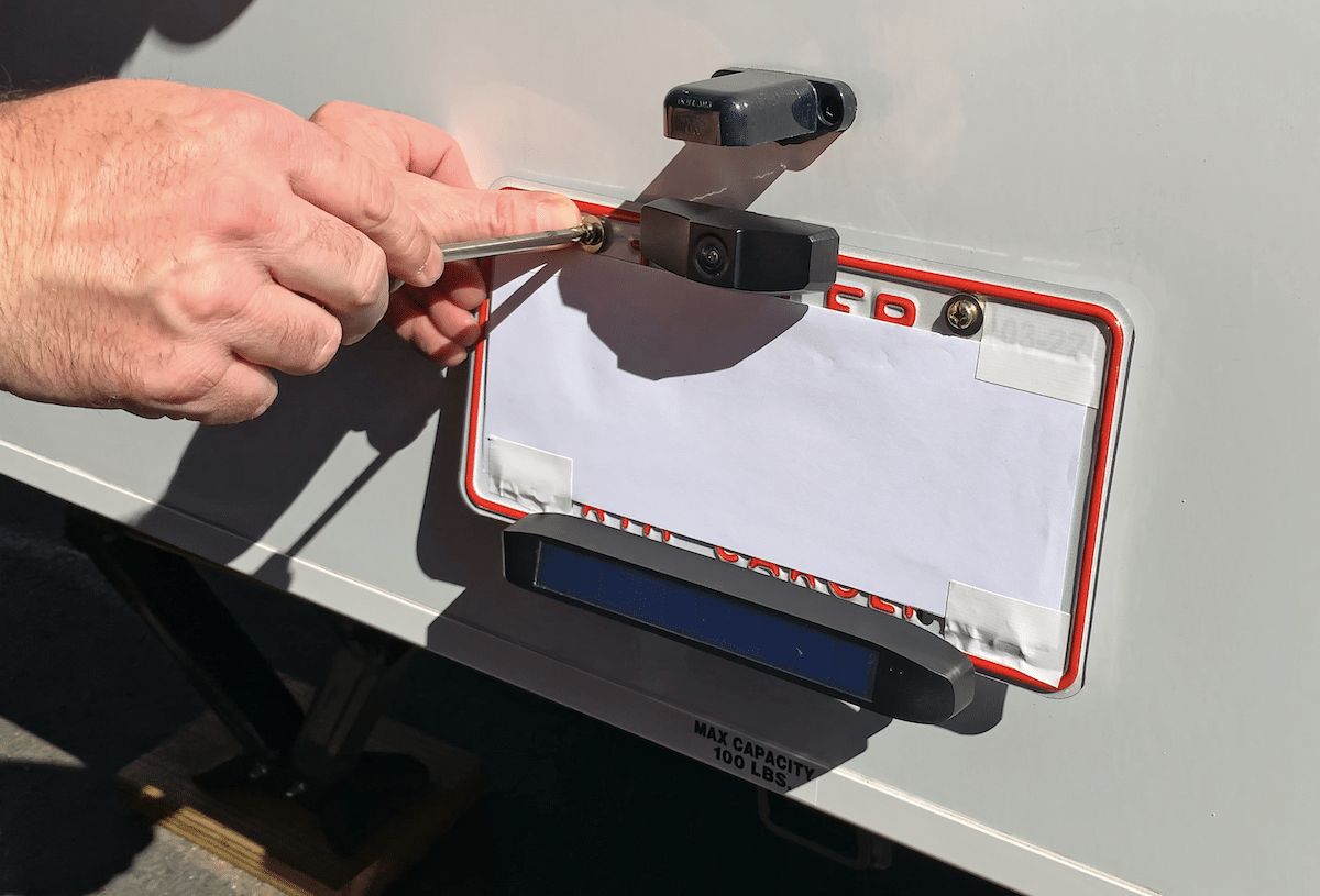 How To Install A Solar Wireless Backup Camera - Couch Potato Camping