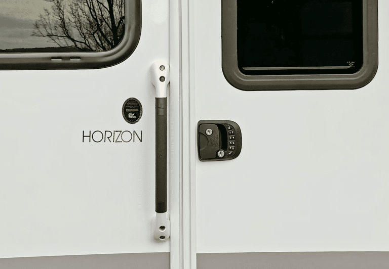 RV Entry Door Lock Replacement On A Travel Trailer - Couch Potato Camping