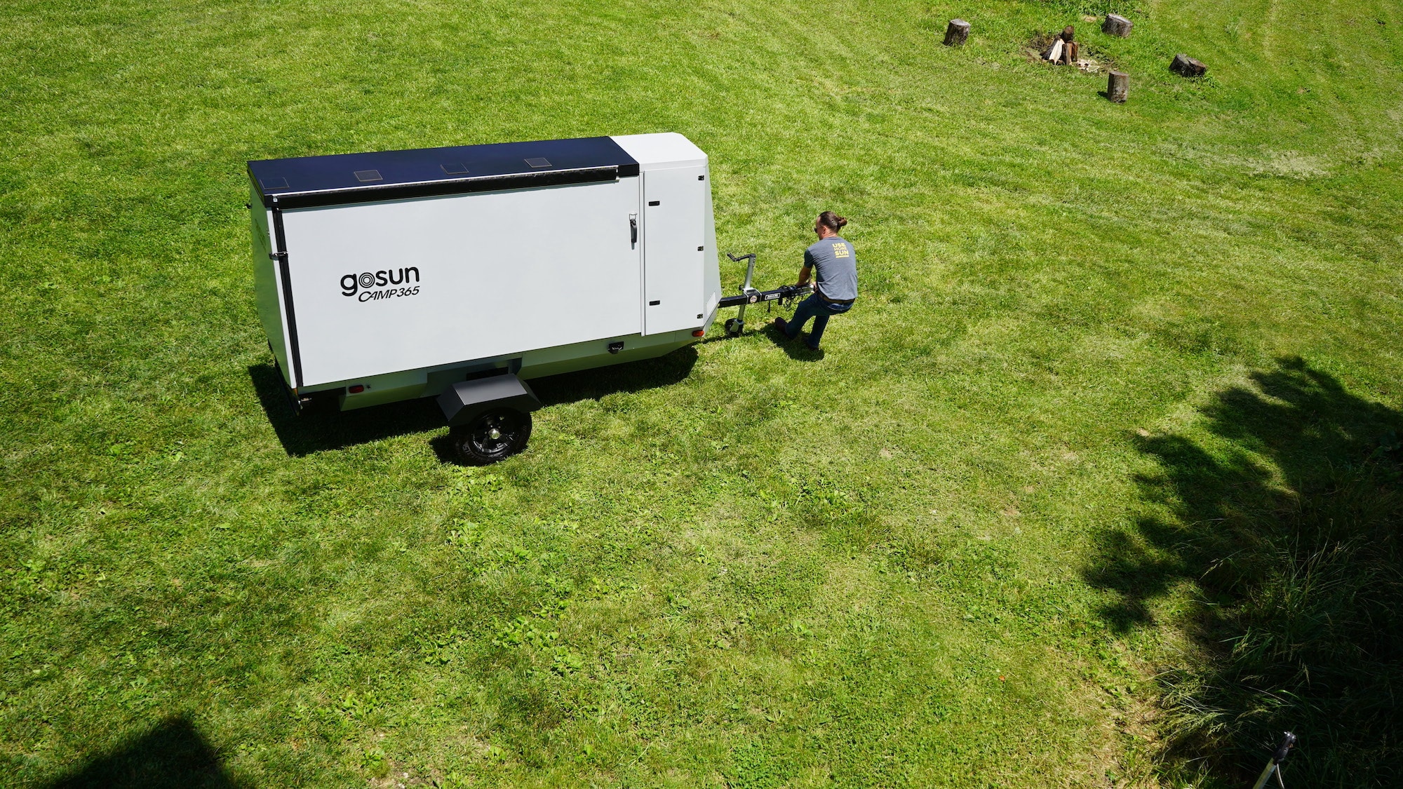 GoSun Camp365 Solar Powered Trailer for Off Grid Camping - Couch Potato ...