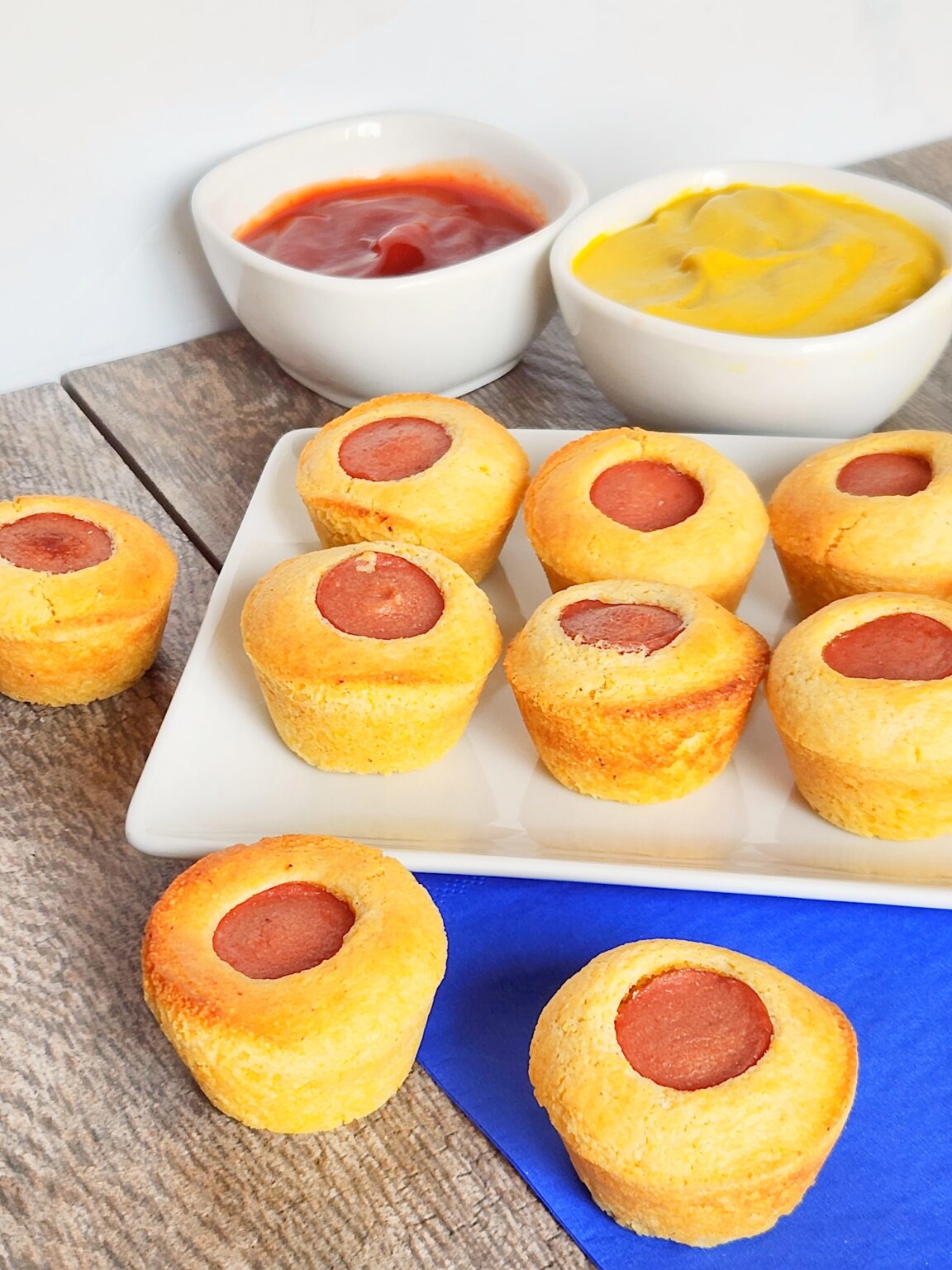Mini Corn Dog Muffins Recipe - Couch Potato Camping