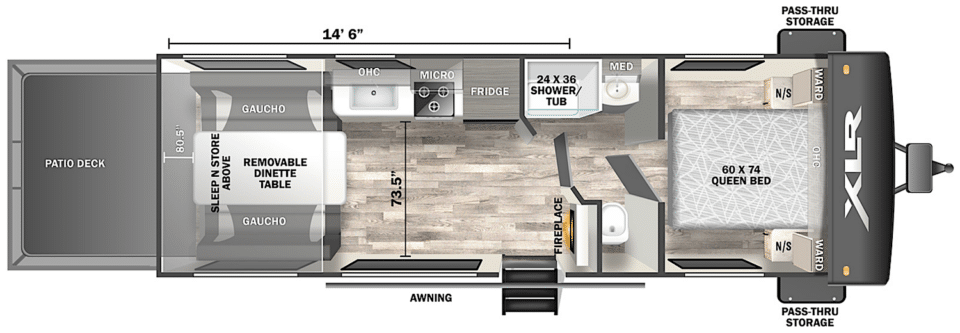 Best Bunkhouse Travel Trailers Under 30 Feet - Couch Potato Camping