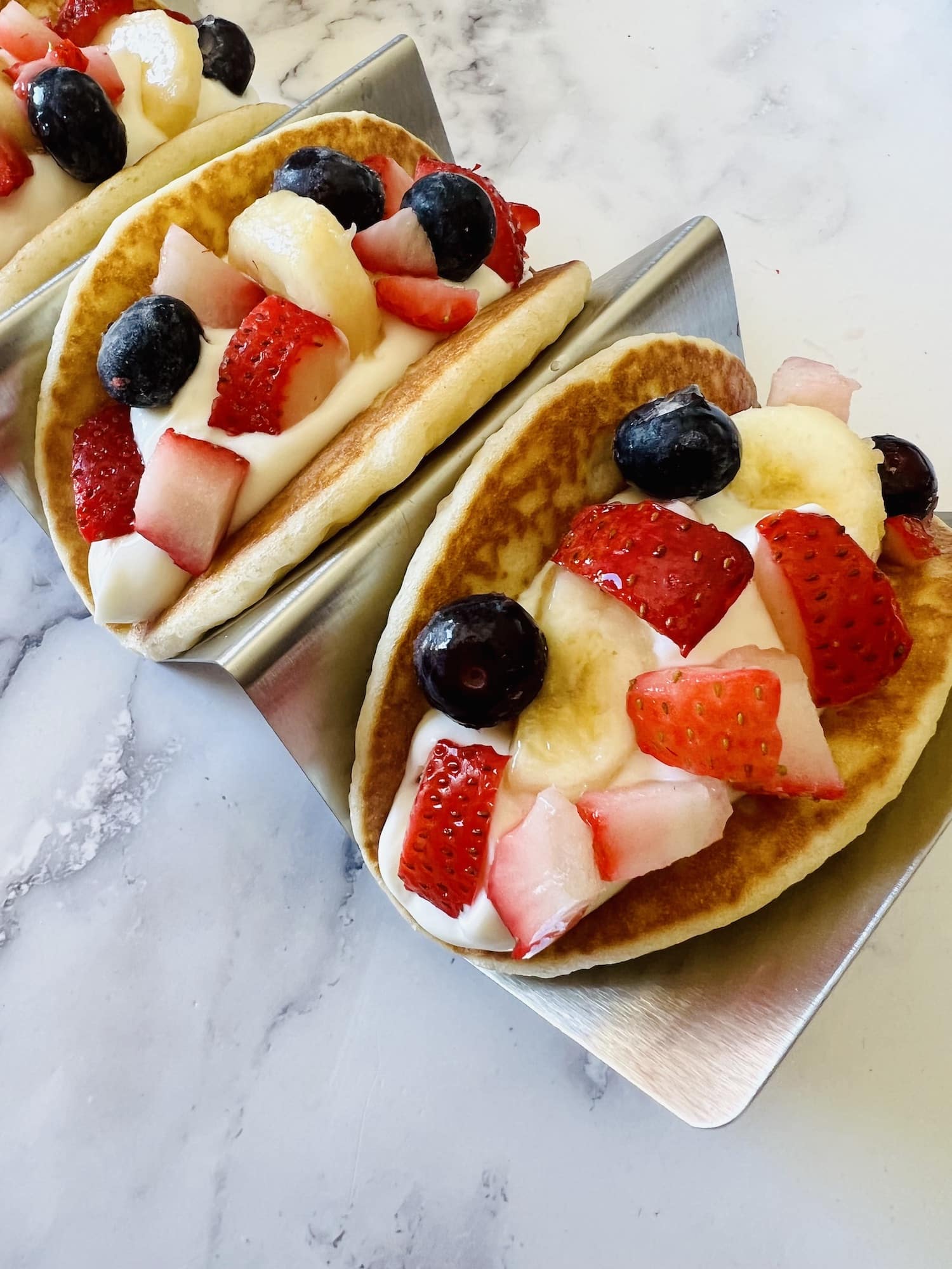 Perfect Pancake Tacos Recipe - Couch Potato Camping