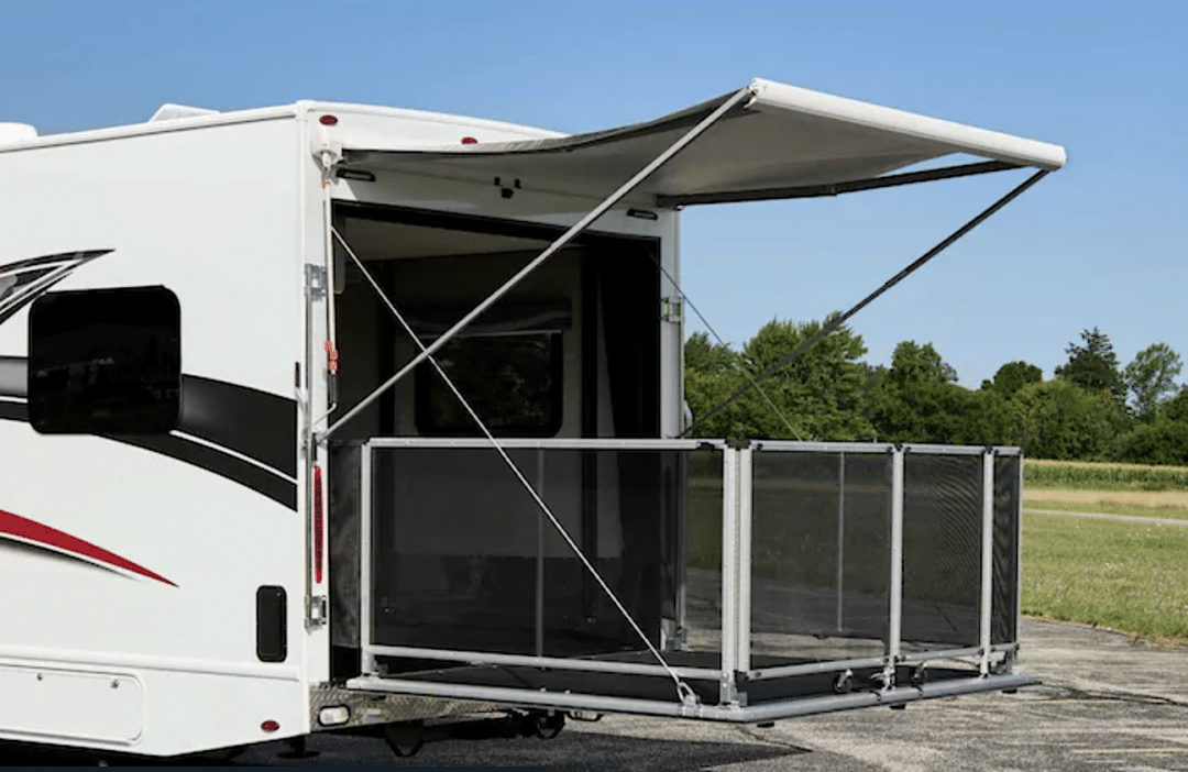 Best RVs With A Patio: Sun Porch Perfect for Pets and Kids - Couch ...