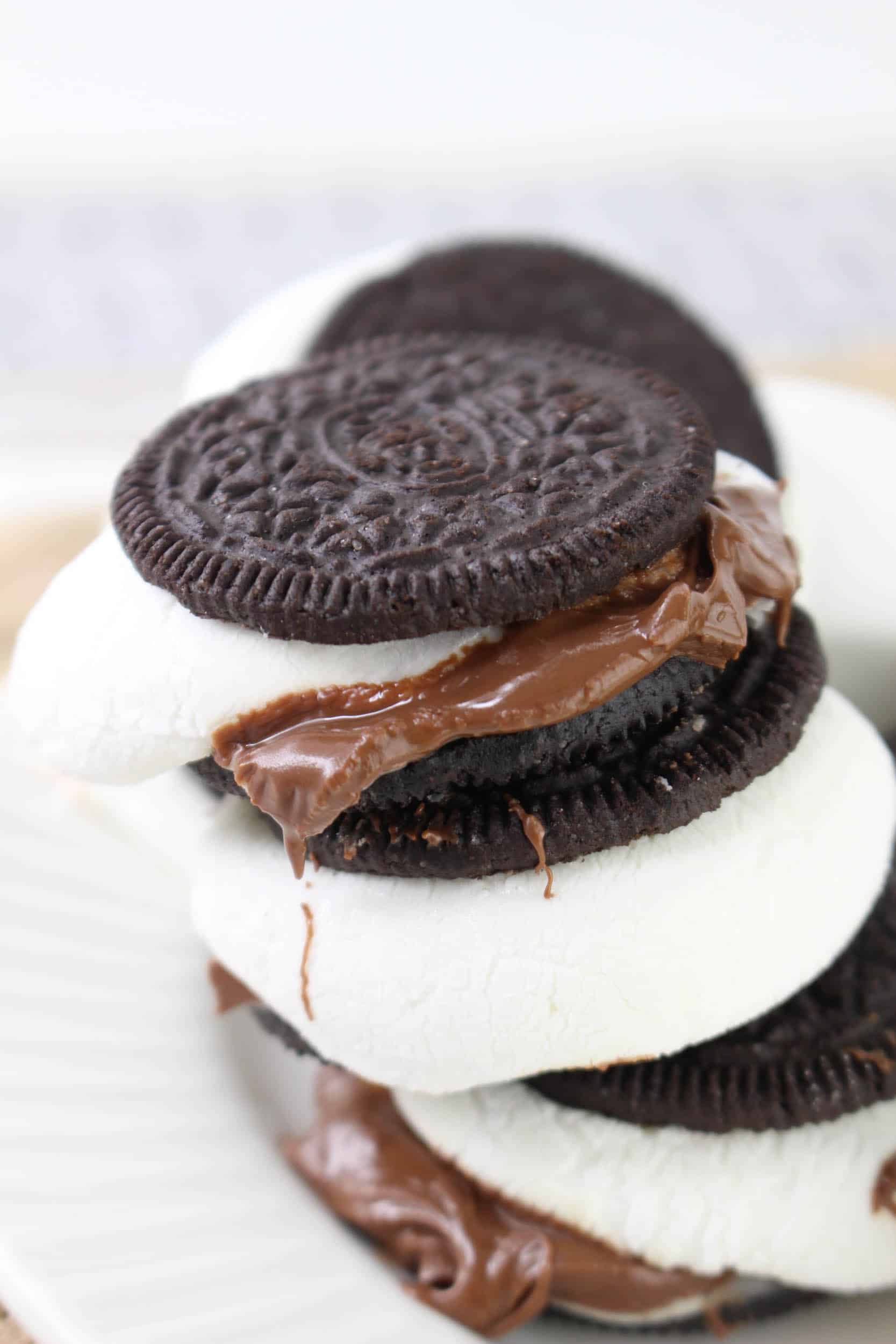 Oreo S'mores (Easy Oven Recipe) - Couch Potato Camping