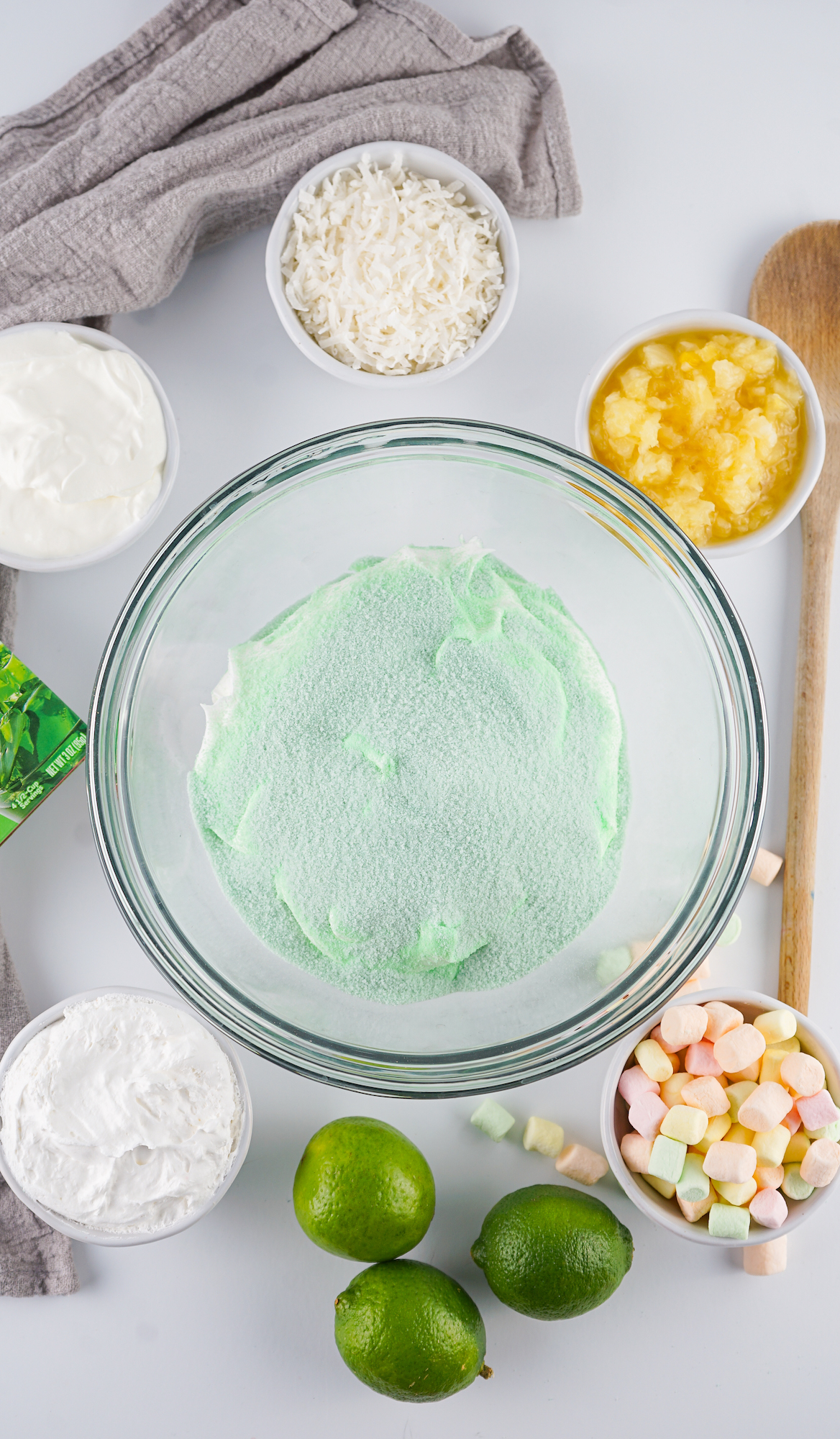 Lime Fluff Salad Recipe - Couch Potato Camping