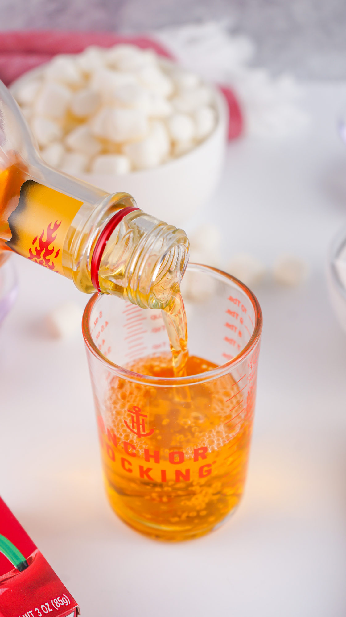 Fireball Fluff Salad - Couch Potato Camping